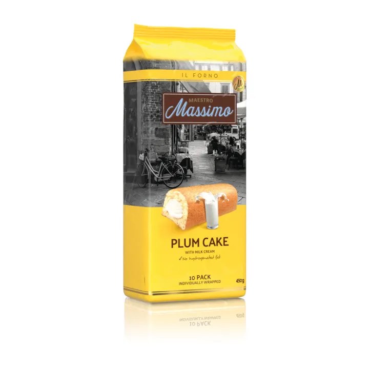 Maestro Massimo Plum Cake With Milky Cream Food And Drinks Packaged And Instant Food On Carousell