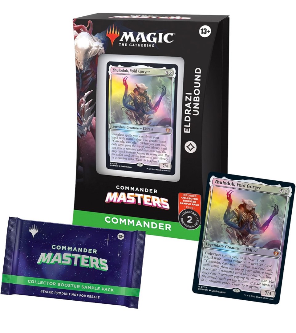 Magic: The Gathering - Commander Masters Commander Deck - Eldrazi ...