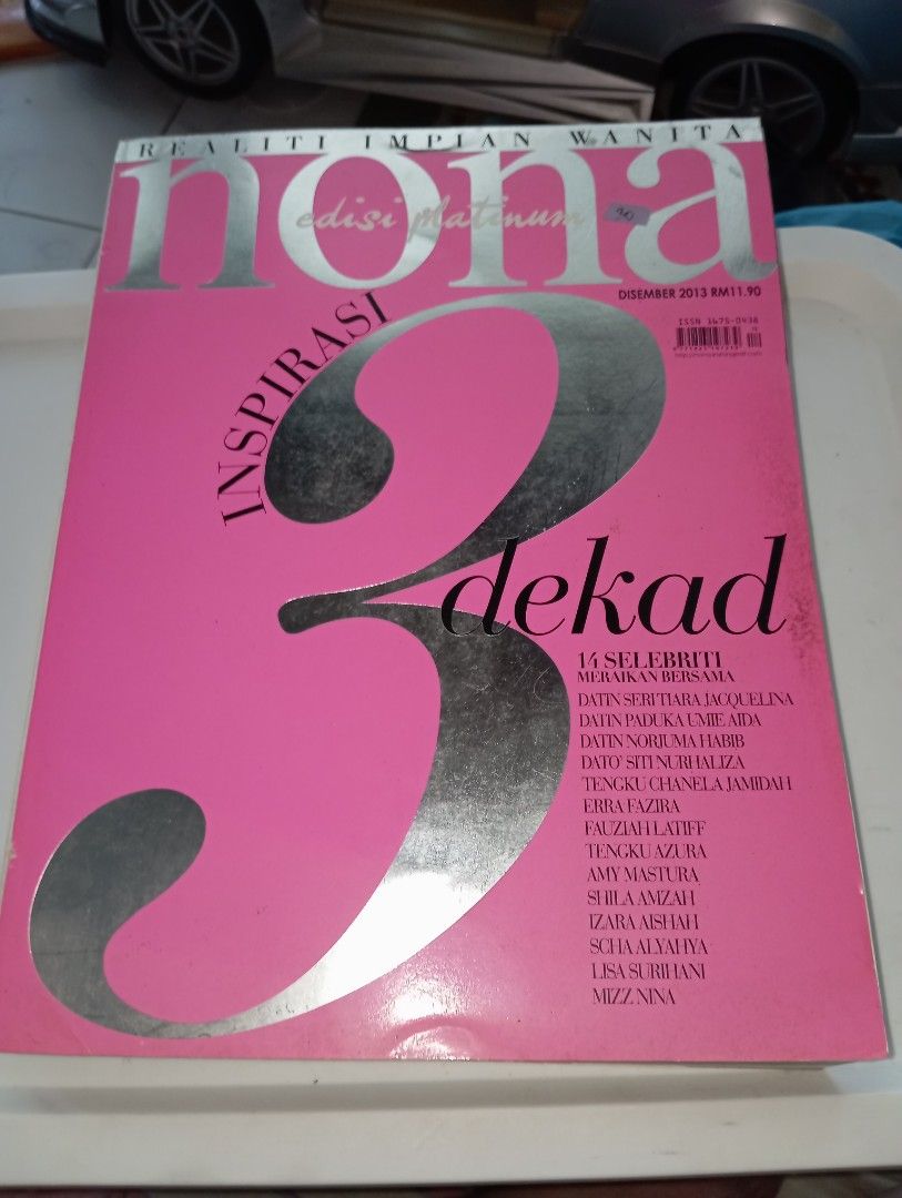 MAJALAH NONA EDISI PLATINUM (2013), Hobbies & Toys, Books & Magazines ...