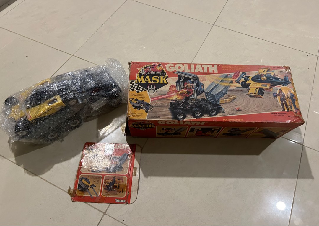 M.A.S.K GOLIATH WITH SHINNING CHROME & Box, Hobbies & Toys, Toys ...
