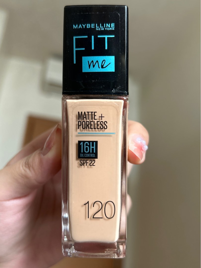 Maybelline Fit Me Foundation shade 120, Beauty & Personal Care, Face ...
