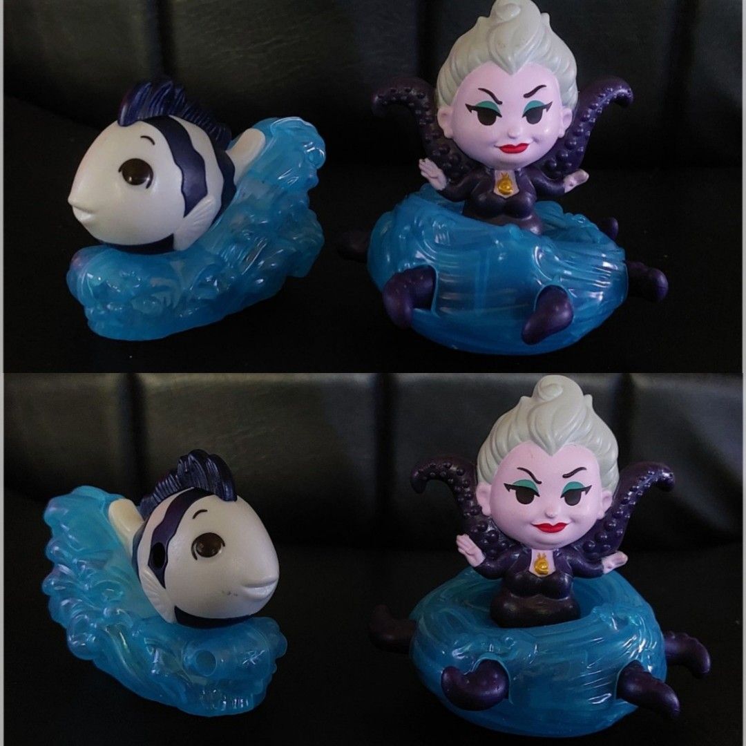 McDonald's Happy Meal Ursula & Flounder, Hobbies & Toys, Toys & Games ...