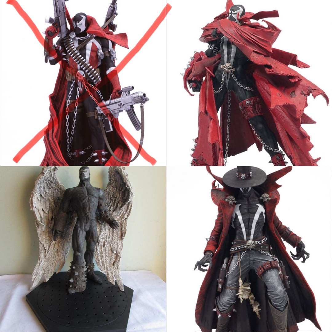 McFarlane Spawn 12-inch Figures Art of Spawn Issue 7 Cover Art Deluxe ...