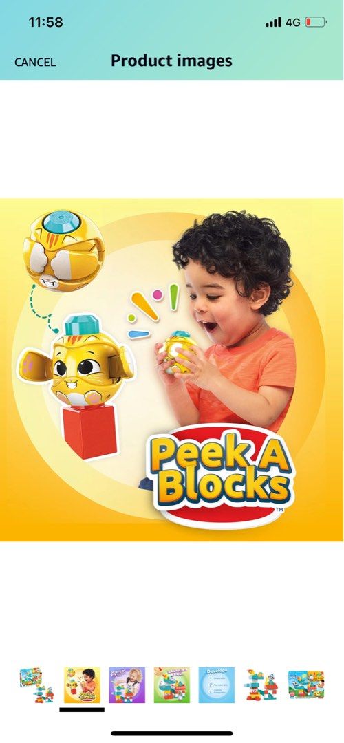 Mega Bloks - Peek a Blocks, Babies & Kids, Infant Playtime on Carousell