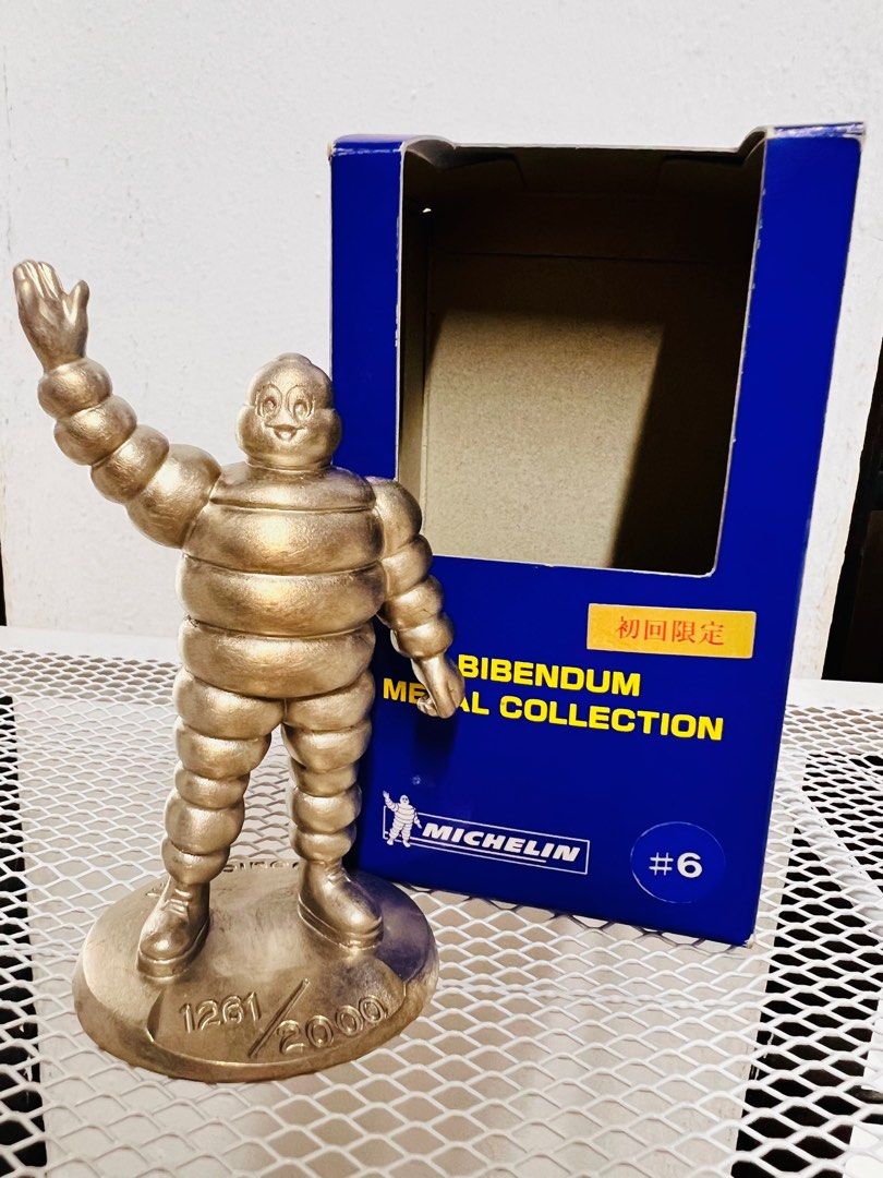 Michelin Bibendum Bib Metal limited Edition 1261/2000, Hobbies & Toys ...