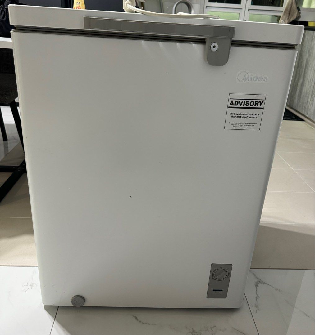 MIDEA 142L CHEST FREEZER, TV & Home Appliances, Kitchen Appliances ...