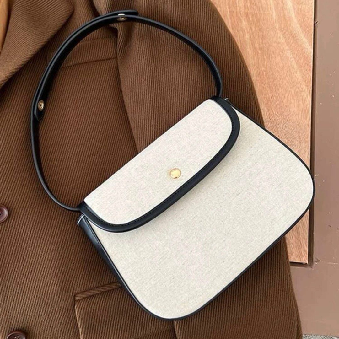 Minimalist Aesthetic Bag Hard Bag Minimalistic Beige Shoulder and Sling ...
