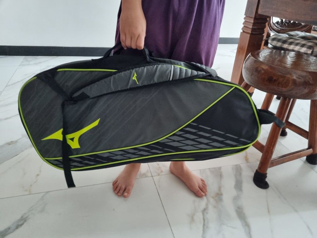 Mizuno Badminton Bag - nylon, black, Sports Equipment, Other Sports ...