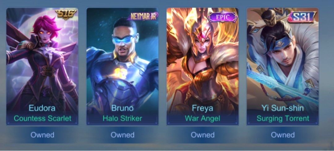 MLBB Smurf Account, Video Gaming, Gaming Accessories, In-Game Products ...