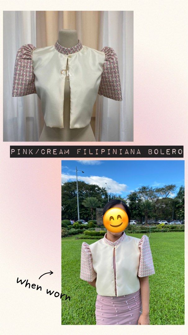 MODERN FILIPINIANA BOLERO TOP, Women's Fashion, Tops, Others Tops on ...