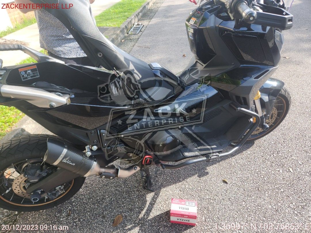 Motorcycle Battery Replacement Rescue and Recovery Yuasa Battery Jump ...