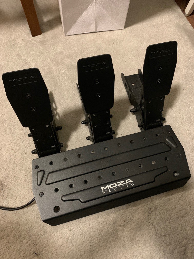 Moza Racing pedals, Video Gaming, Gaming Accessories, Controllers on ...