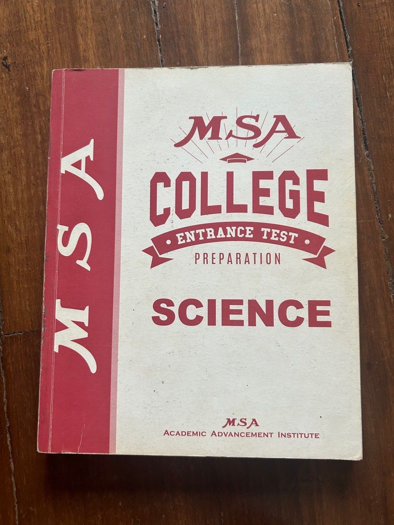 MSA Entrance Exam Practice 2020 NMAT, Hobbies & Toys, Books & Magazines ...