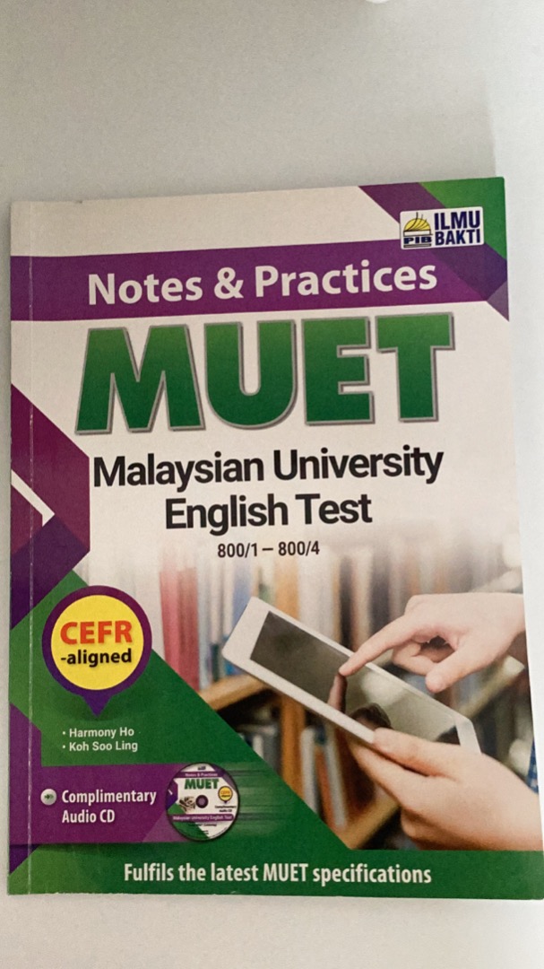 MUET BOOK (ILMU BAKTI), Hobbies & Toys, Books & Magazines, Assessment ...