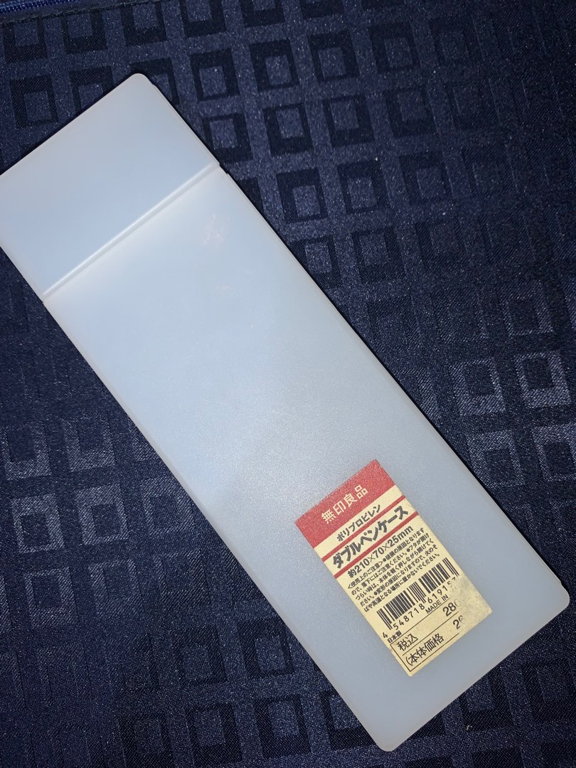 Muji Clear Pencil Case, Hobbies & Toys, Stationary & Craft, Other ...