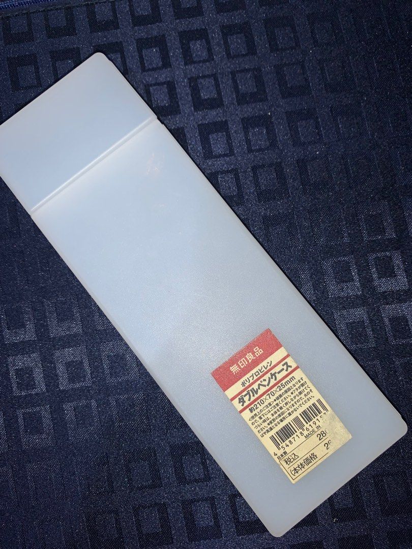 Muji Clear Pencil Case, Hobbies & Toys, Stationary & Craft, Other ...