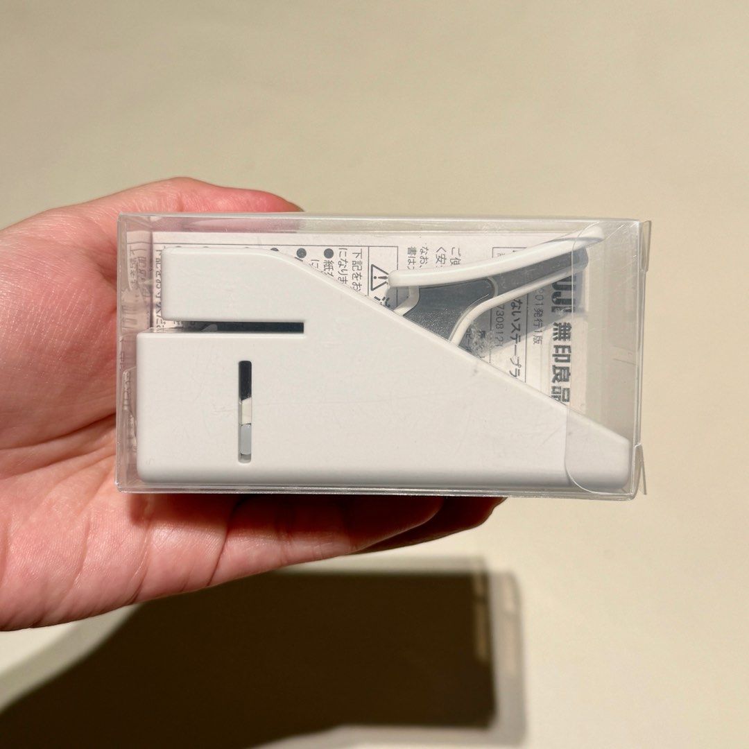 MUJI Staple-free Stapler, Hobbies & Toys, Stationery & Craft ...