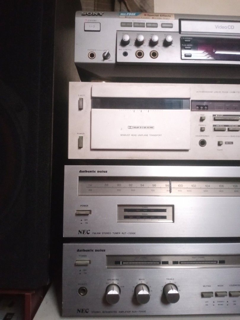NEC, H/K, SONY COMBINATION HIFI SET, Audio, Soundbars, Speakers ...