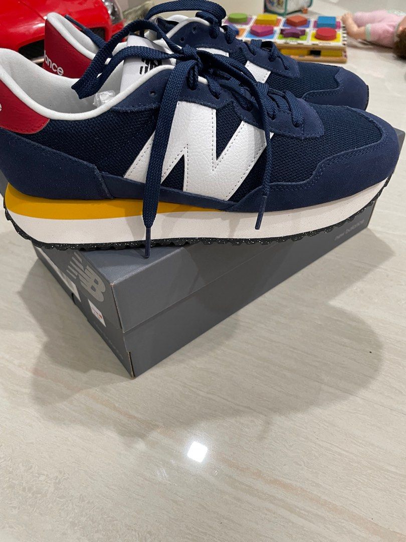 New Balance Shoe MS237VI Blue, Men's Fashion, Footwear, Sneakers on ...