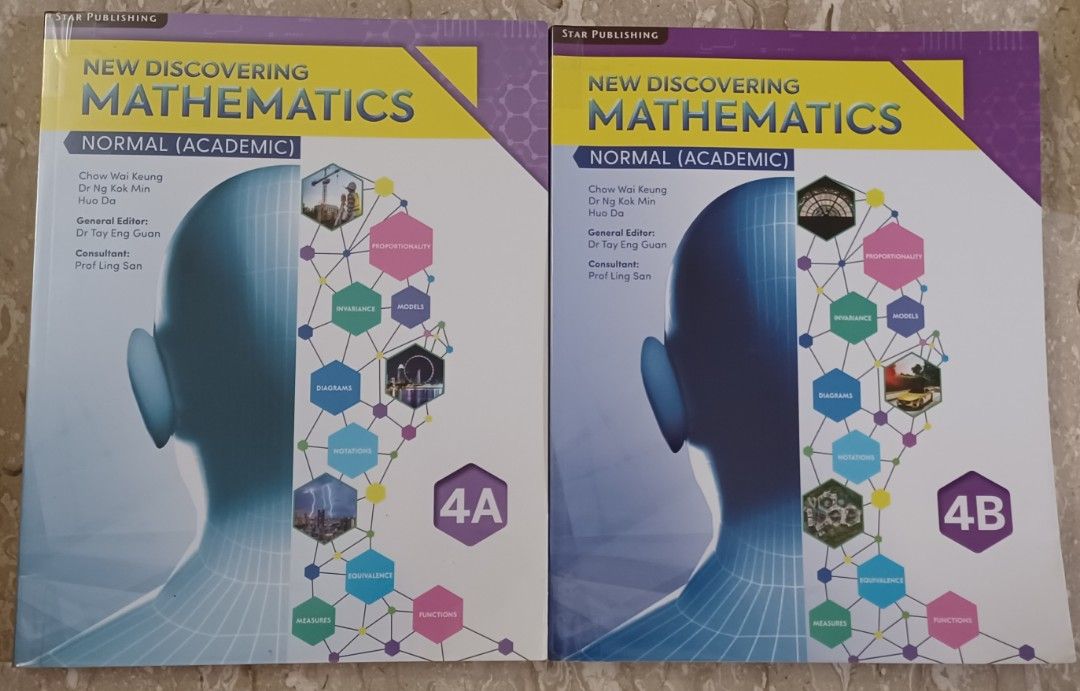 New Discovering Mathematics Normal (Academic) 4A & 4B, Hobbies & Toys ...