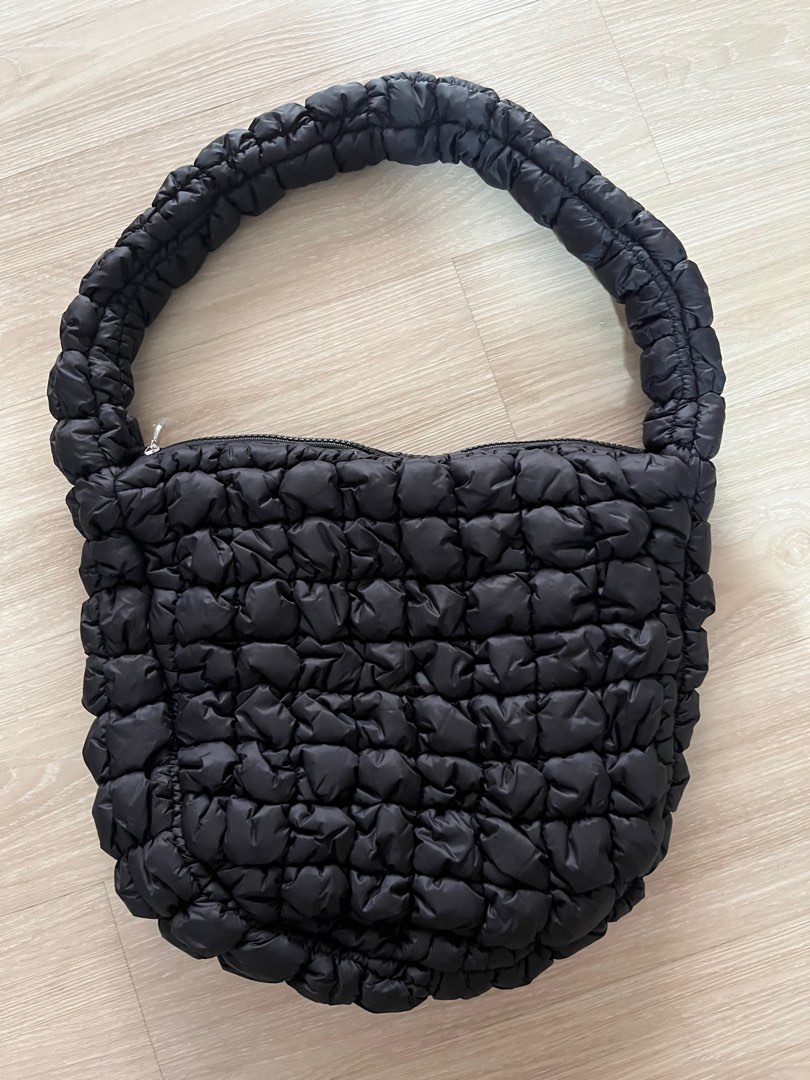 Nex Mall Puffer Bag Black, Women's Fashion, Bags & Wallets, Shoulder ...