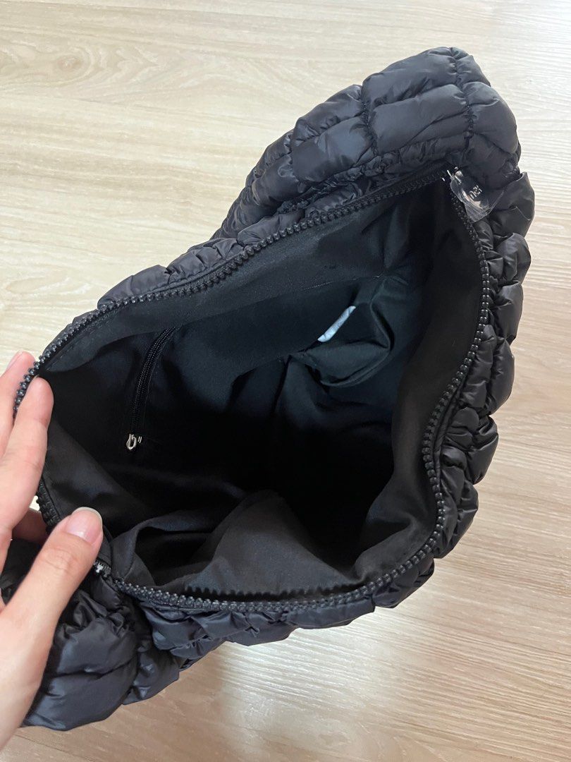 Nex Mall Puffer Bag Black, Women's Fashion, Bags & Wallets, Shoulder ...