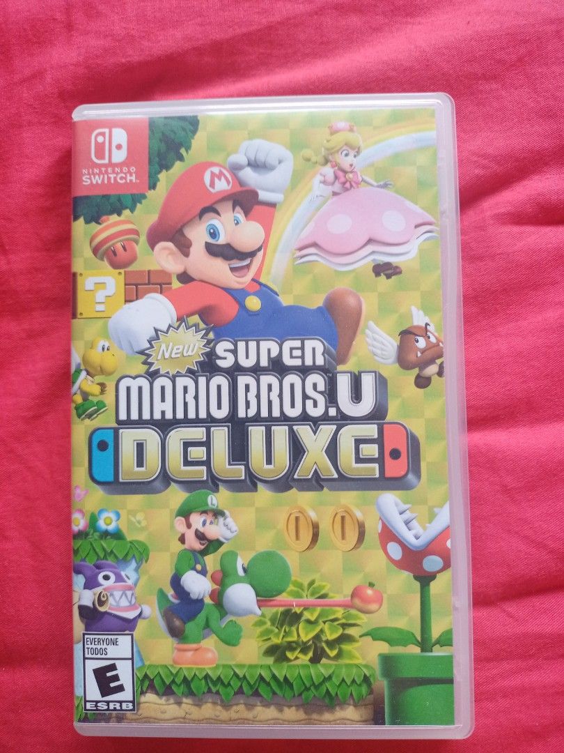 Nintendo switch: Super Mario Bros U Deluxe, Video Gaming, Video Games ...