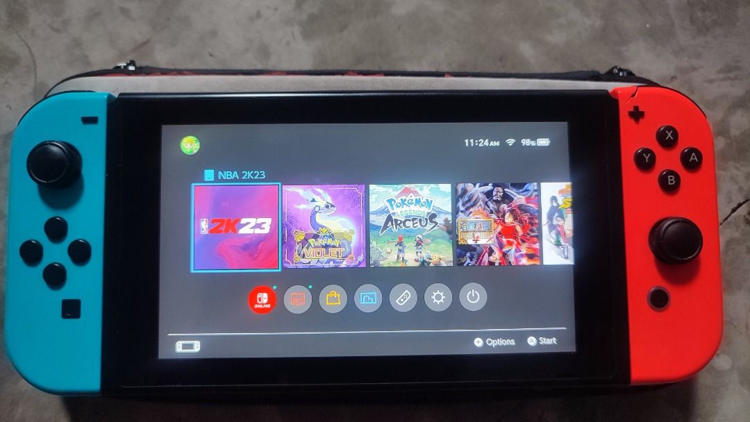 Nintendo Switch V2 Unit Only, Video Gaming, Video Game Consoles ...