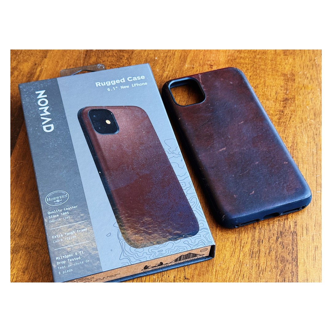 Nomad Rugged Leather Case for 6.1” iPhone, Mobile Phones & Gadgets ...