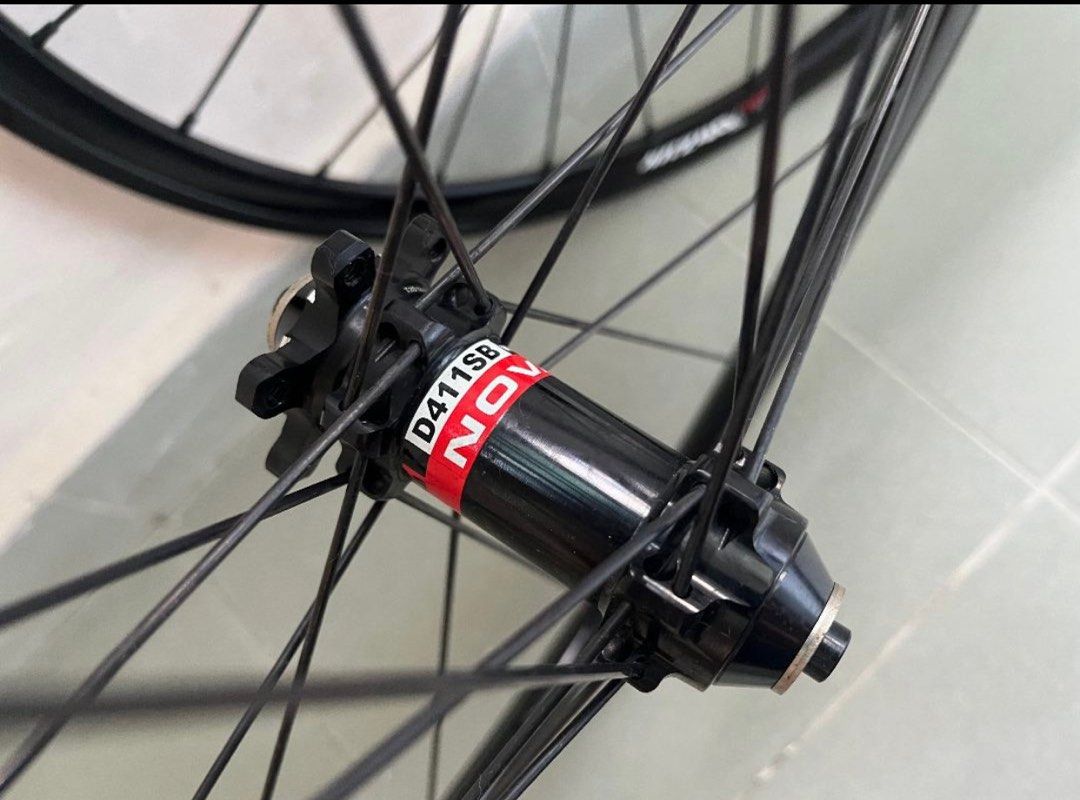Novatec hub with kr240 wheel set, Sports Equipment, Bicycles & Parts ...