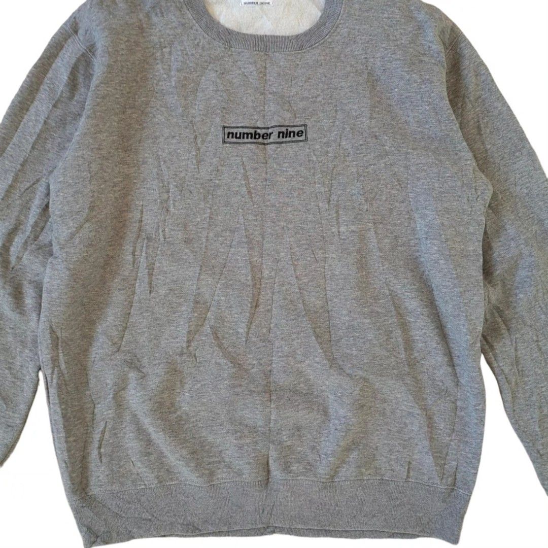 Number Nine Crewneck, Men's Fashion, Coats, Jackets and Outerwear on ...