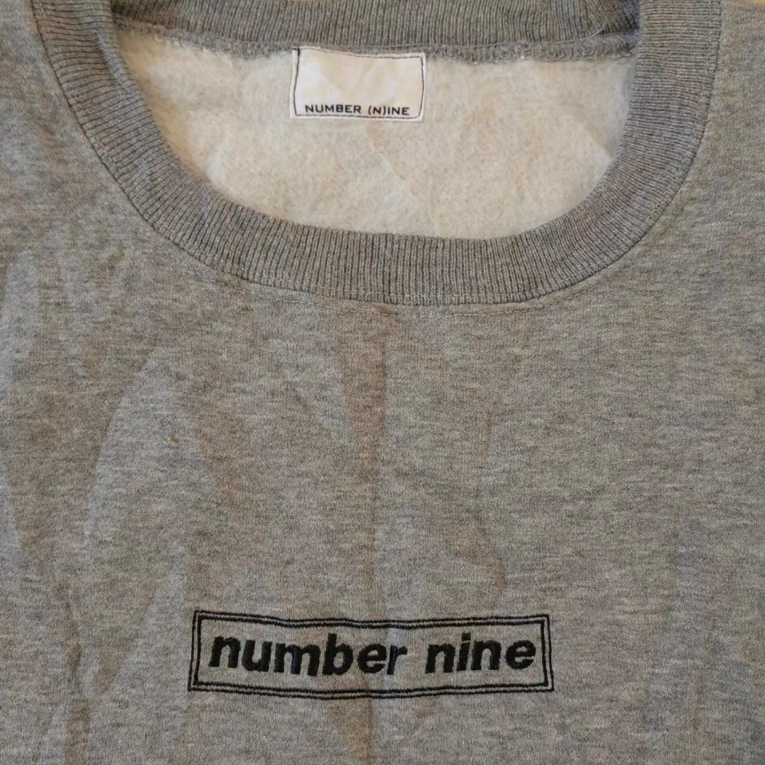 Number Nine Crewneck, Men's Fashion, Coats, Jackets and Outerwear on ...