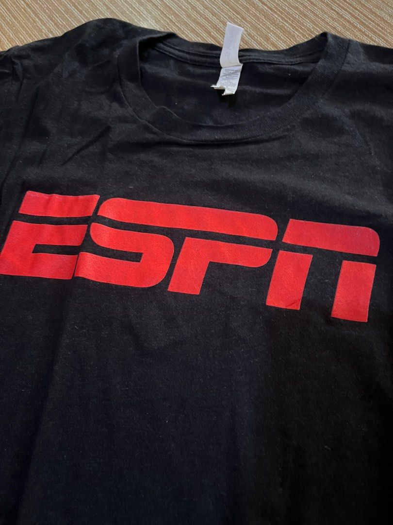 Official ESPN merch, Men's Fashion, Tops & Sets, Tshirts & Polo Shirts on Carousell