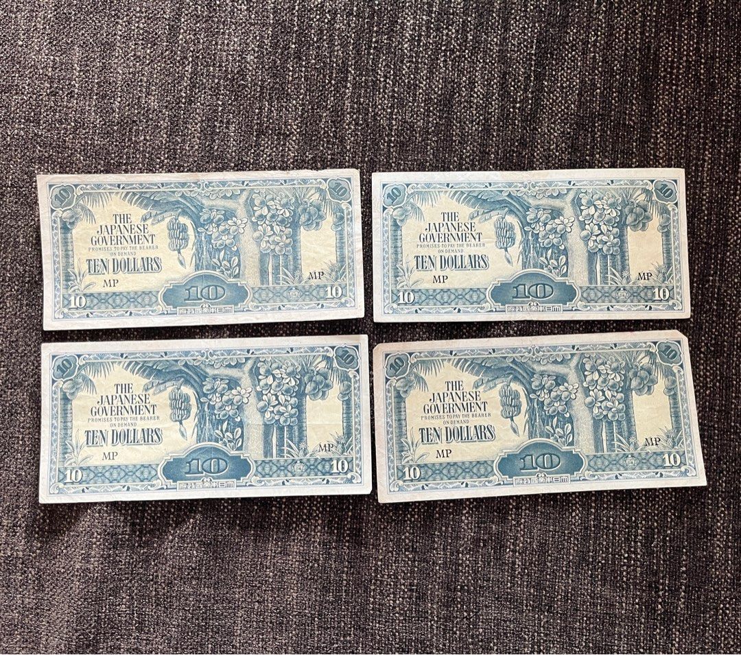 Old Japanese Banana notes, Hobbies & Toys, Memorabilia & Collectibles ...