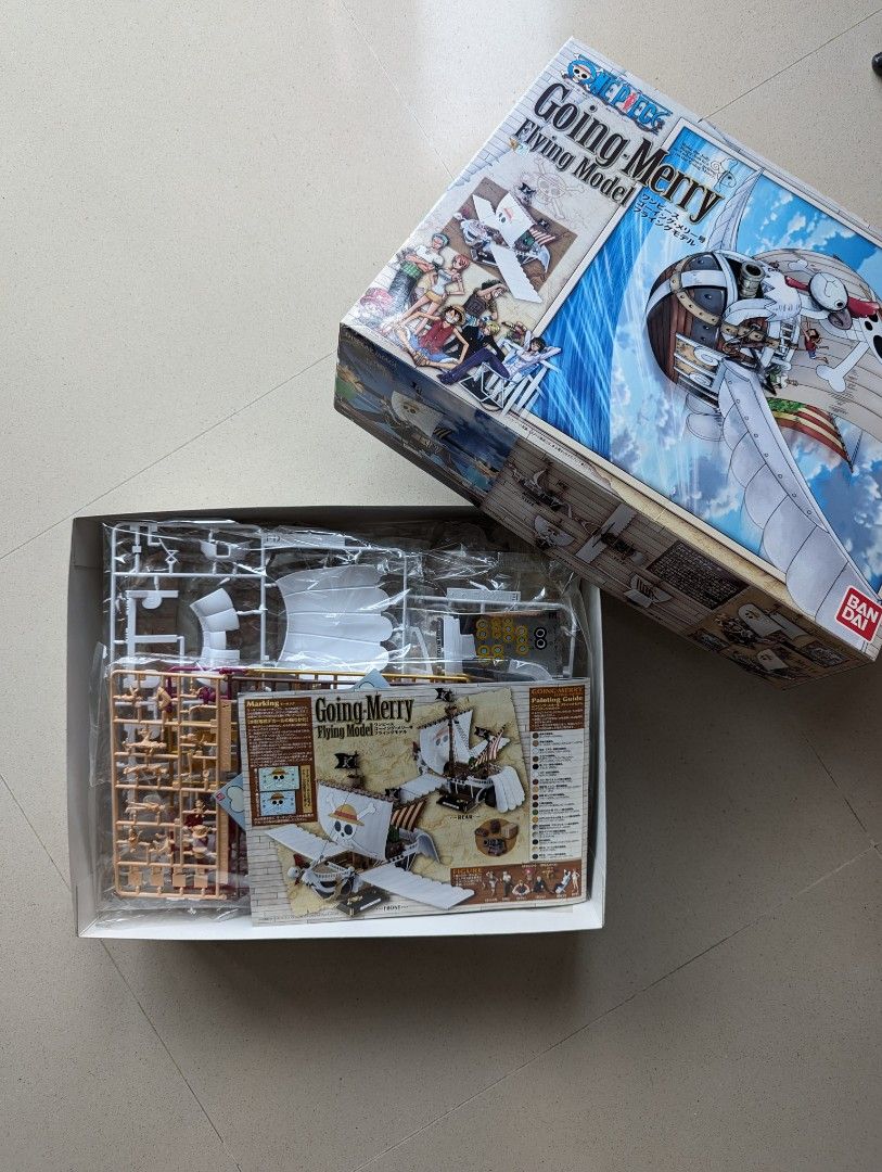 One Piece Going-Merry Flying Model, Hobbies & Toys, Toys & Games on ...