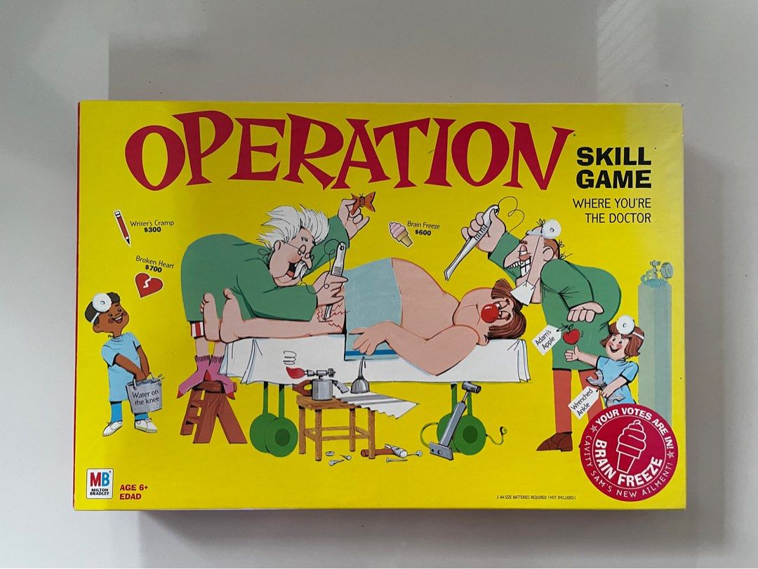 Operation Board Game, Hobbies & Toys, Toys & Games on Carousell