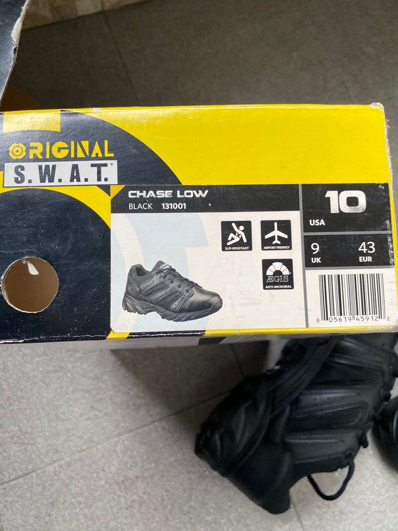 Original S.W.A.T Chase Low Boots, Men's Fashion, Footwear, Boots on ...
