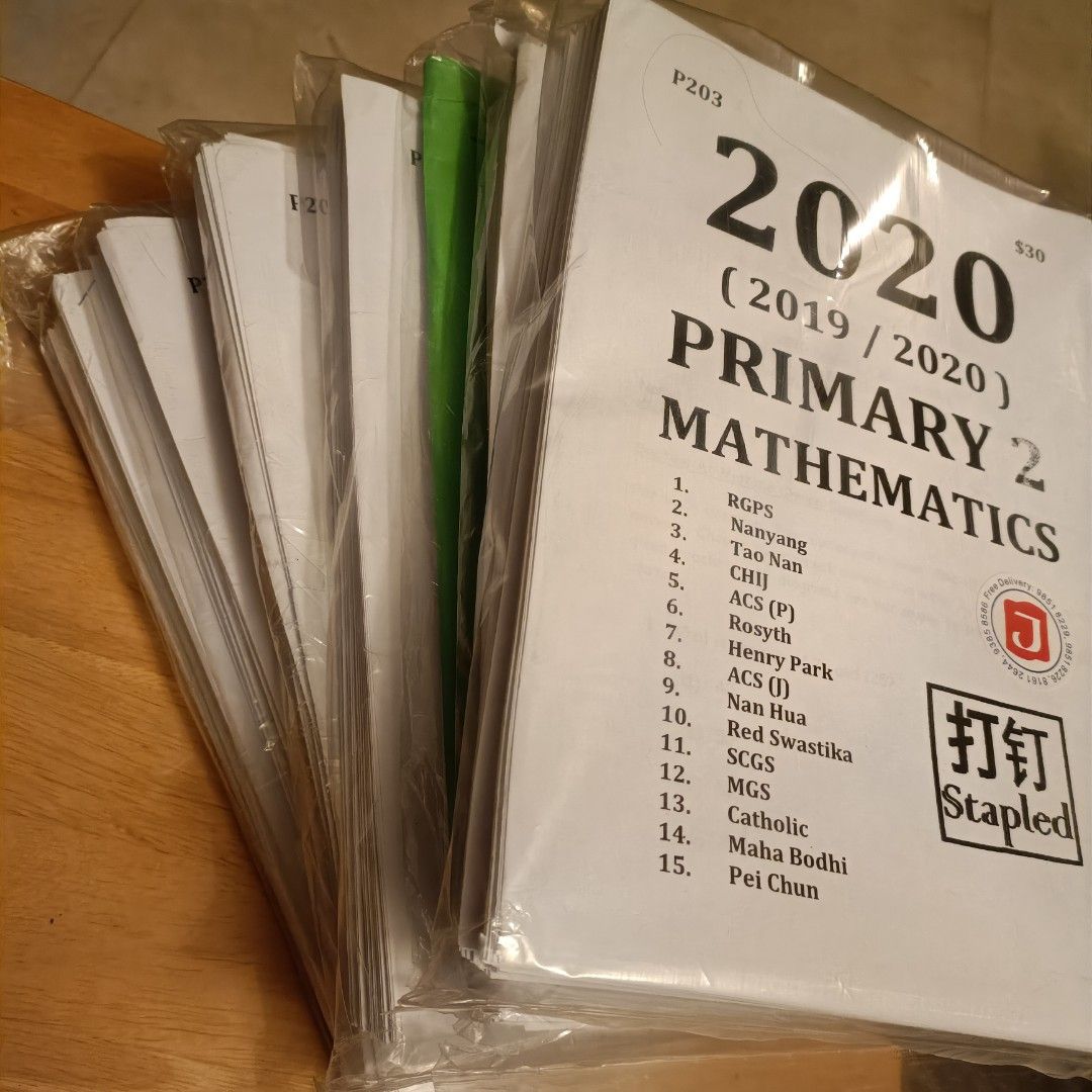 P2 past year test papers, Hobbies & Toys, Books & Magazines, Assessment ...