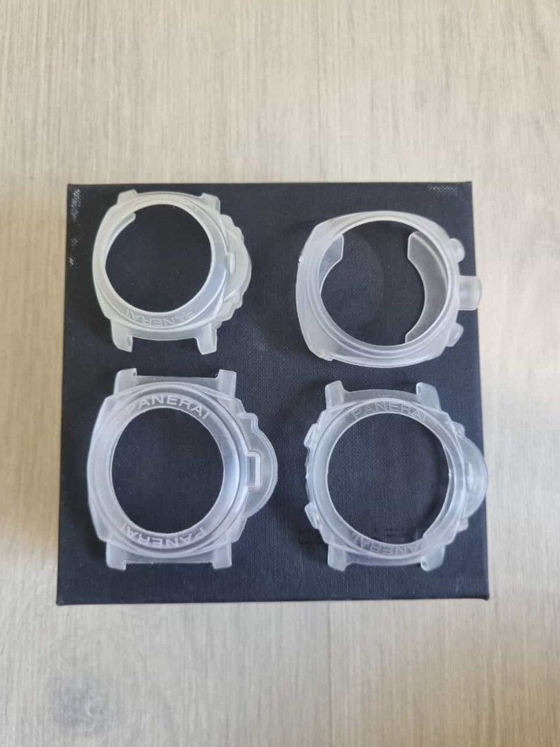 Panerai Clear Rubber Watch Protector, Luxury, Watches on Carousell