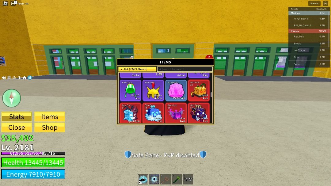 Perm Mammoth, Buddha, Portal, Light, Sound, Dark Blade Blox Fruit and ...