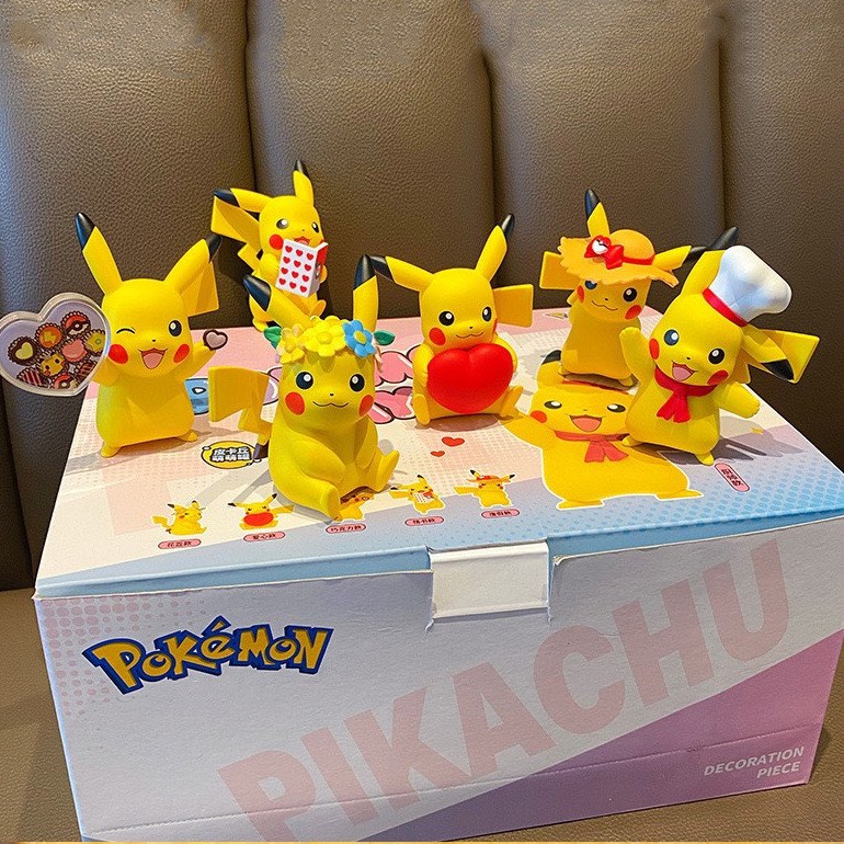 Pikachu deco set LIMITED EDITION, Hobbies & Toys, Toys & Games on Carousell