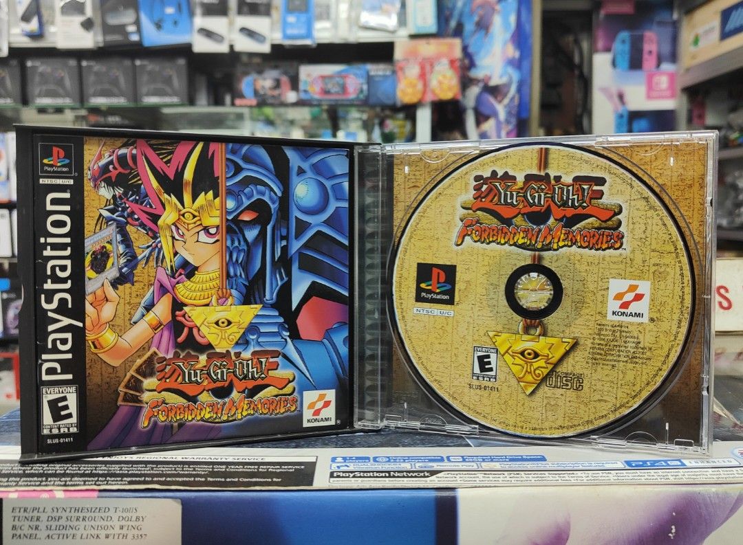 Playstation PS1 Yu-Gi-Oh Forbidden Memories, Video Gaming, Video Games ...