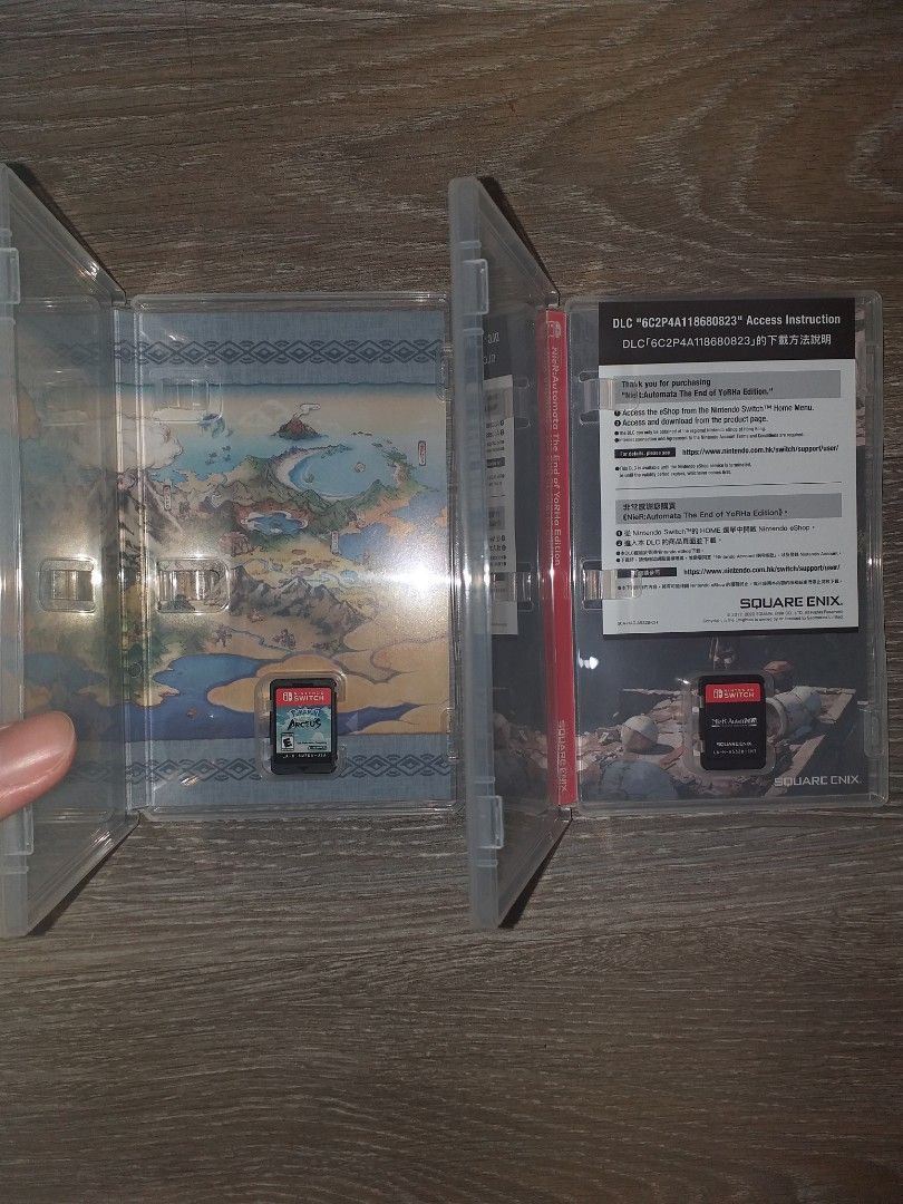 Pokemon Legends Arceus & Nier Automata, Video Gaming, Video Games ...