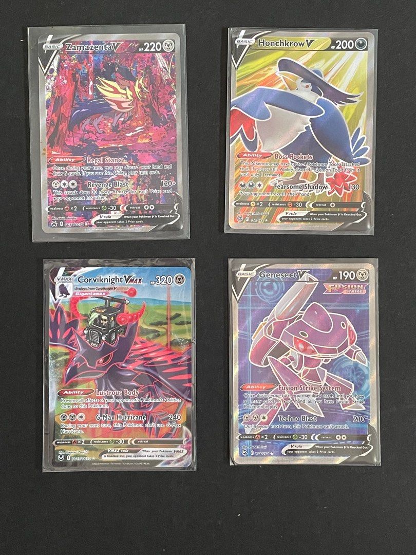 Pokemon V / VMAX Full Art, Hobbies & Toys, Toys & Games on Carousell