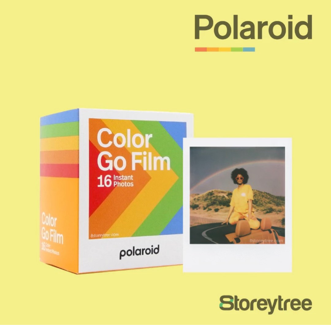 Polaroid Go Color Film Pack (16 Photos), Photography, Cameras on Carousell
