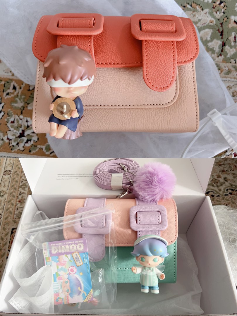 Popmart Authentic Dimoo Hirono Molinta bag, Women's Fashion, Bags ...