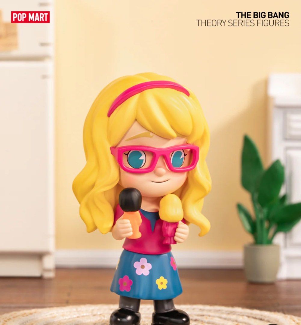 Popmart-Big Bang Theory (Bernadette-Smaller Version), Hobbies & Toys ...