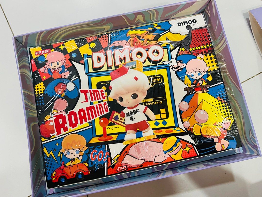 Popmart Dimoo Time Roaming limited edition special Full Box, Hobbies ...