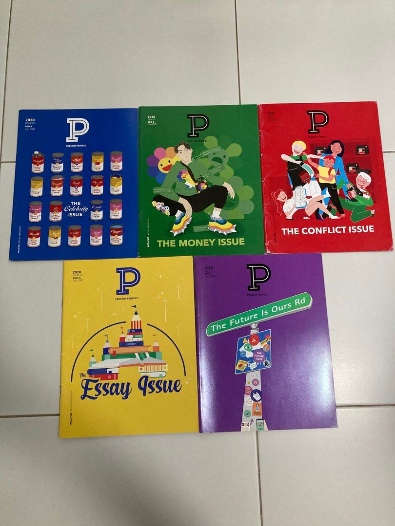 Present Perfect Magazines (2017, 2018, 2020, 2021), Hobbies & Toys ...