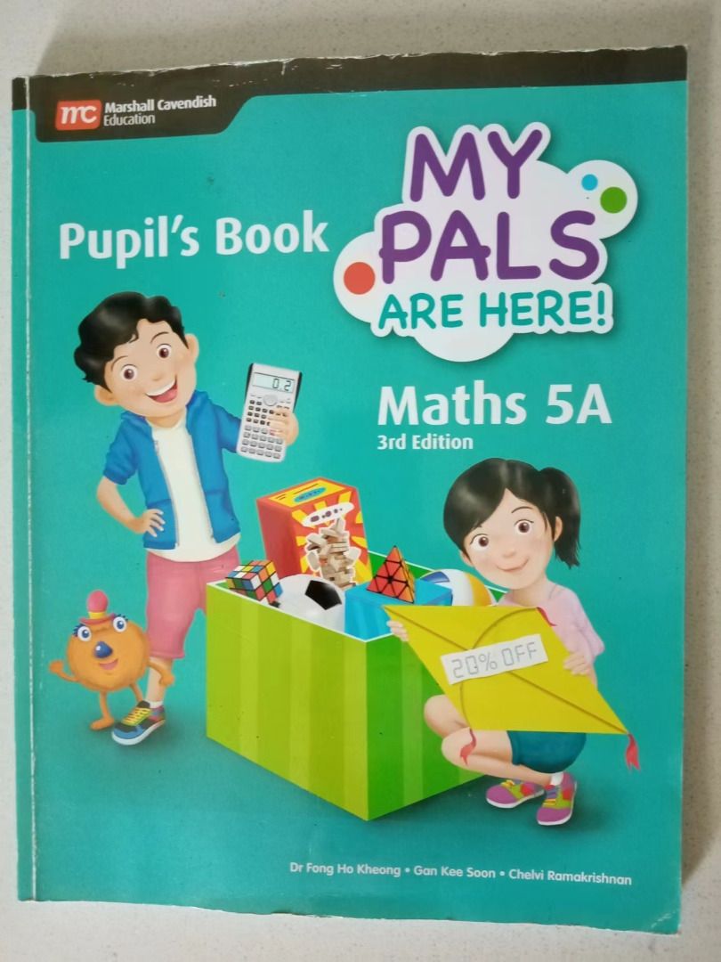 Primary 5 Mathematics Textbook 5A 5B, Hobbies & Toys, Books & Magazines ...